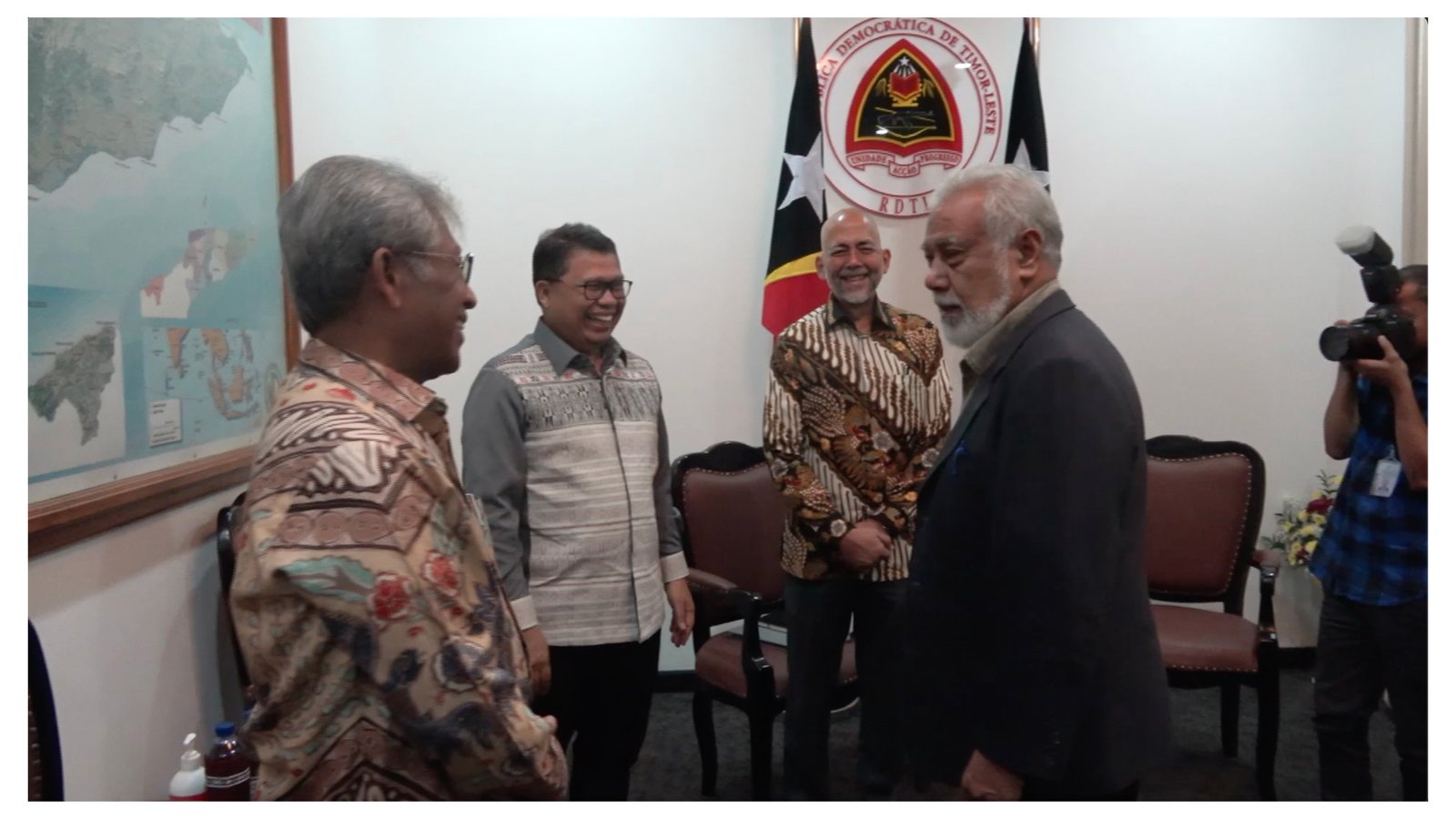 MFTV TIMOR LESTE| Vice Ministra ASEAN Lori Equipa Delesaun Asean Ba ...