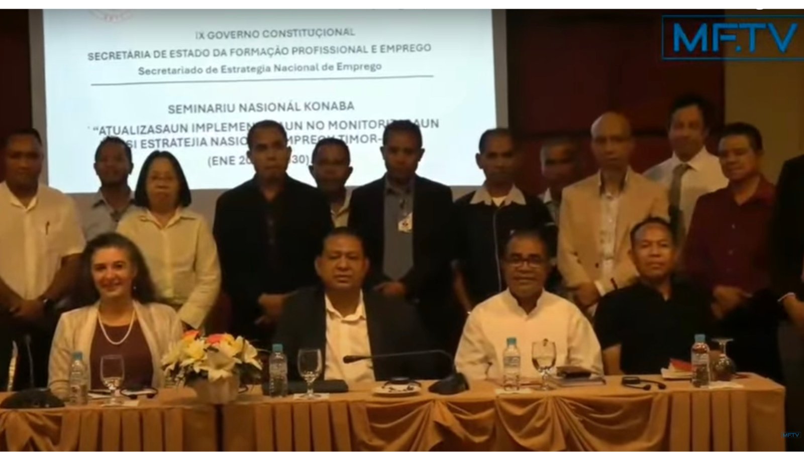 MFTV TIMOR LESTE | Sekretario Estado Formasaun Profisionál no Empregu ...